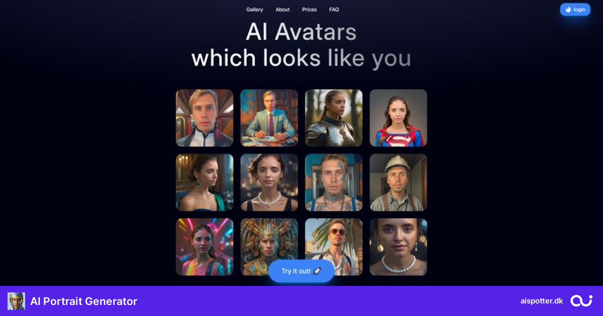 AI Portrait Generator - Generer unikke AI-avatarer fra dine fotos i ...