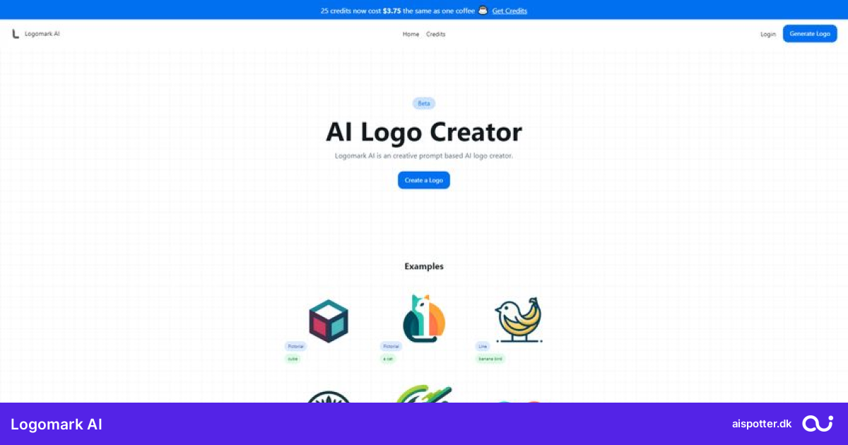 Logomark AI - Design unikke, professionelle logoer uden besvær med ...