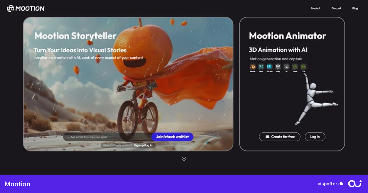 Mootion - Lav nemt 3D-animationer med Mootions AI-drevne platform til ...